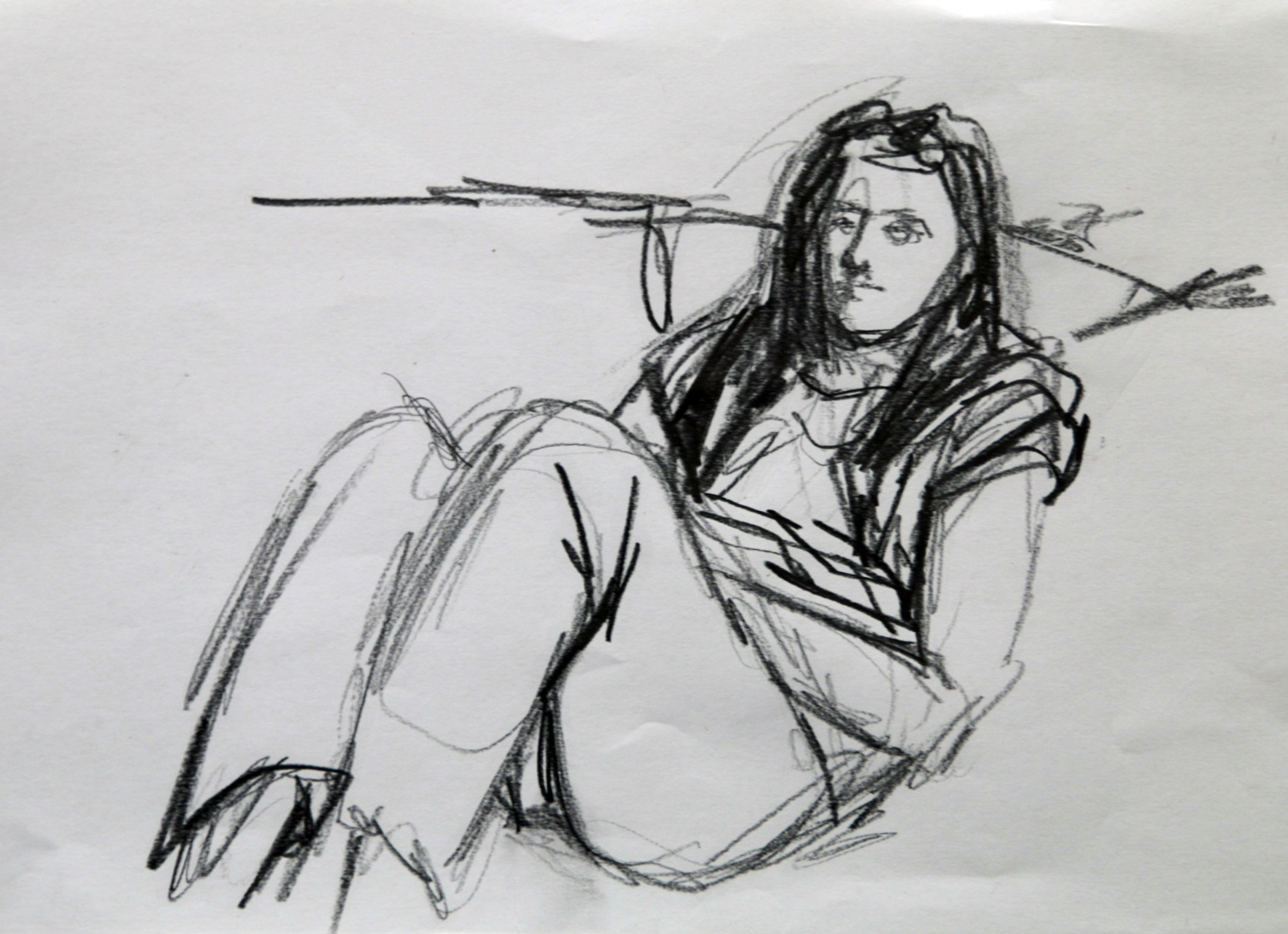 Exercise 2: Three figure drawings – Lewis Boughen