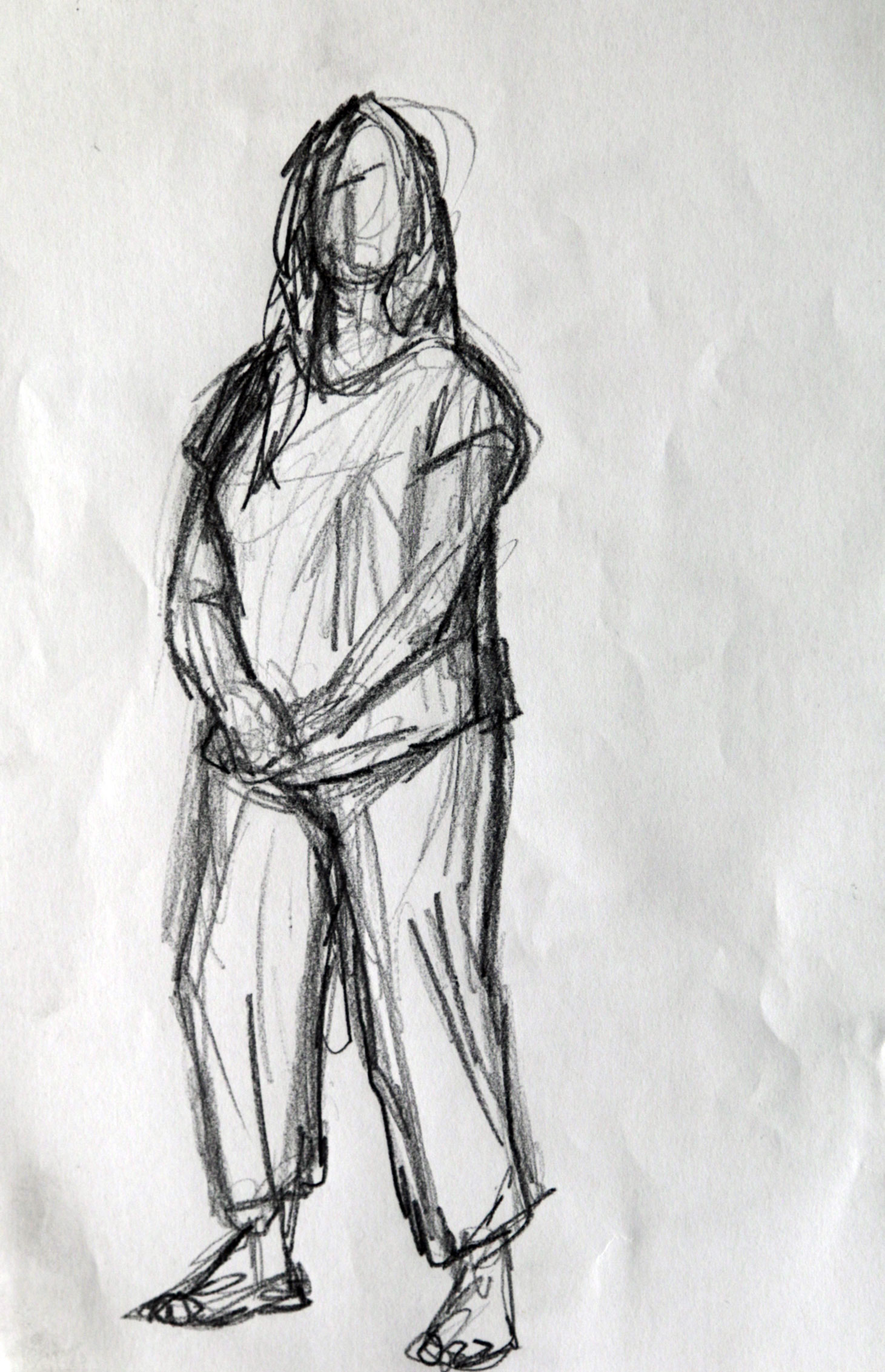 Exercise 2: Three figure drawings – Lewis Boughen