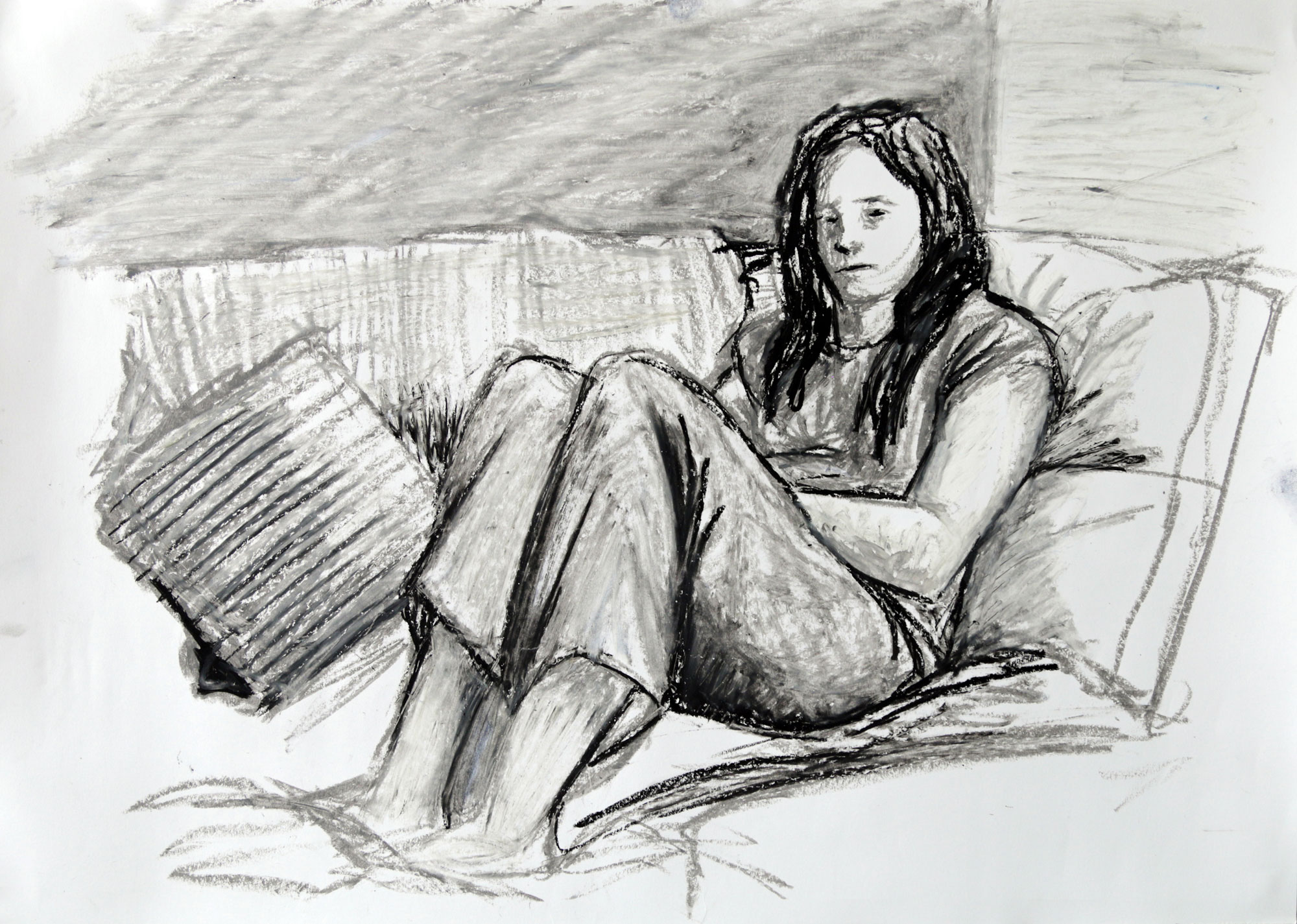 Exercise 2: Three figure drawings – Lewis Boughen