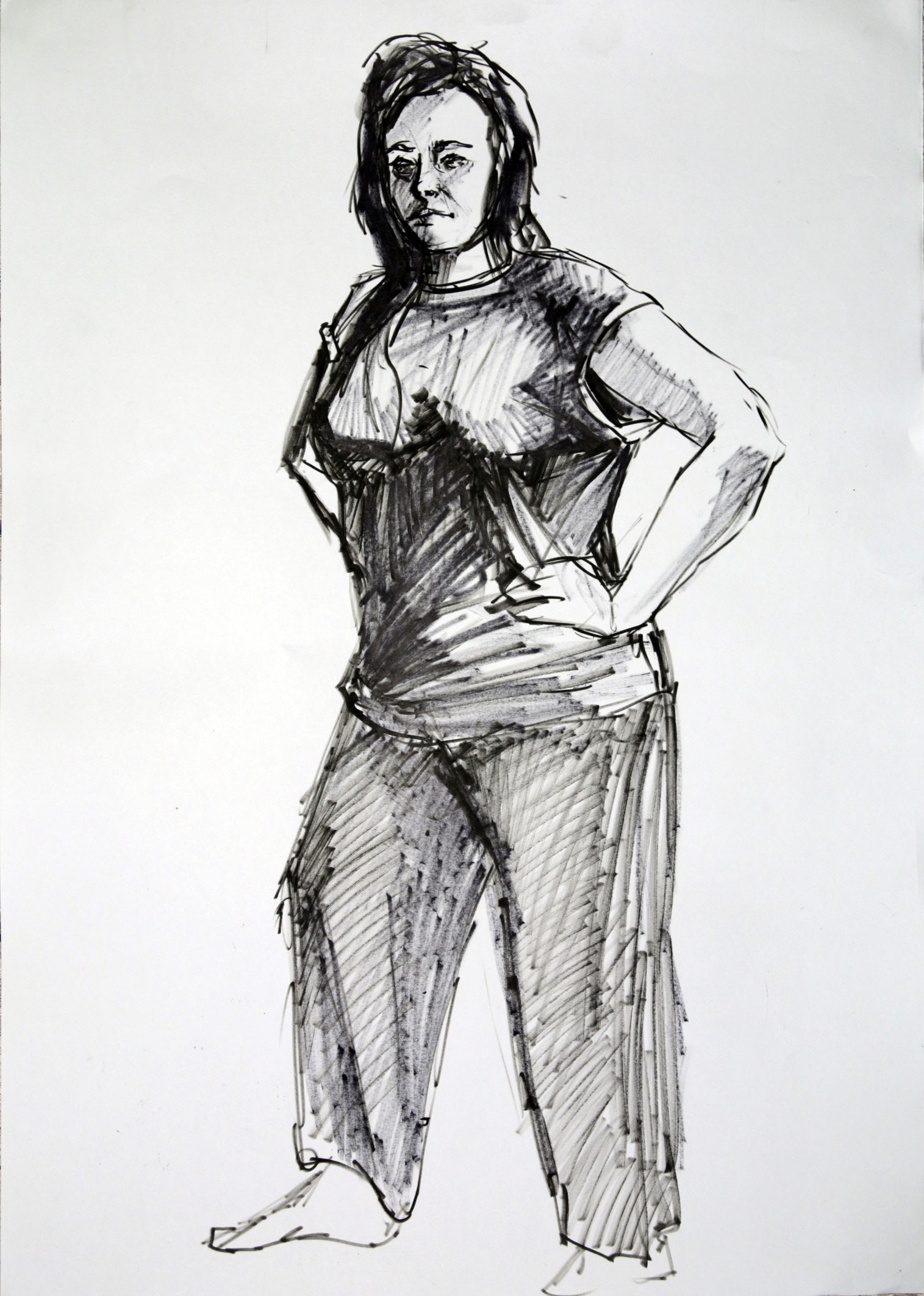 Exercise 2: Three figure drawings – Lewis Boughen